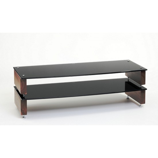 Milan glass tv stand store